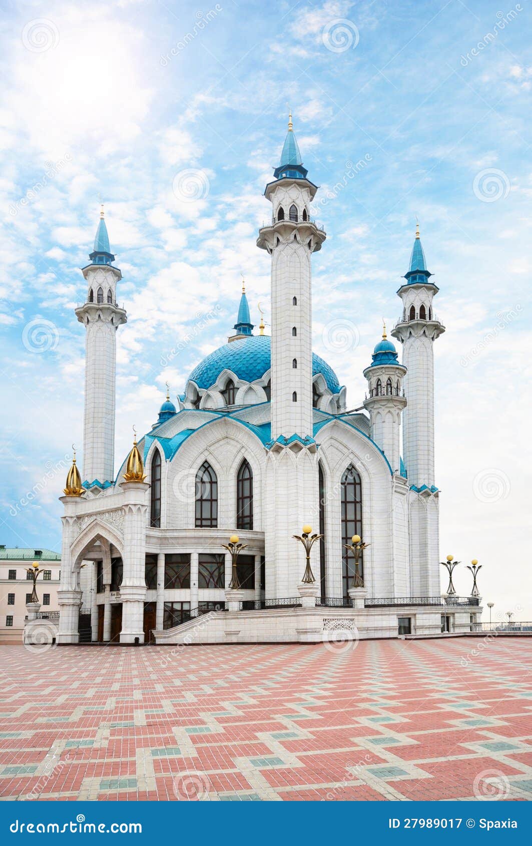 Kul Sharif mosque - Russia stock image. Image of mosque - 27989017