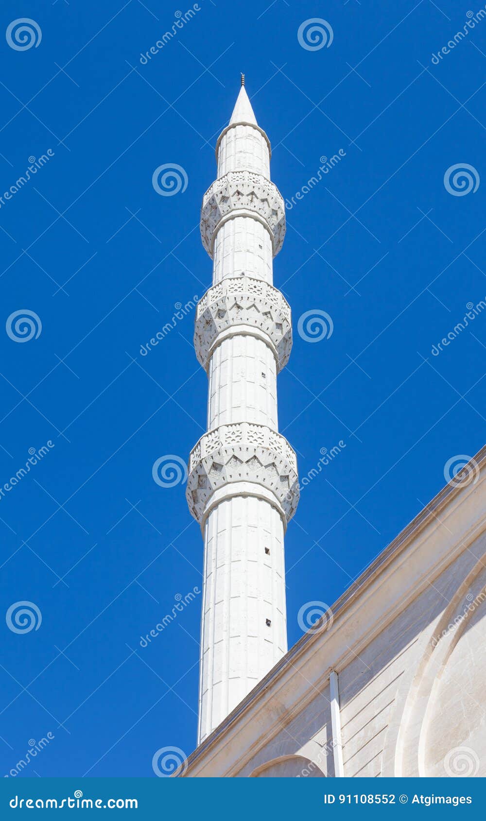 Kulliye-Moscheen-Minarett redaktionelles stockfotografie. Bild von ...