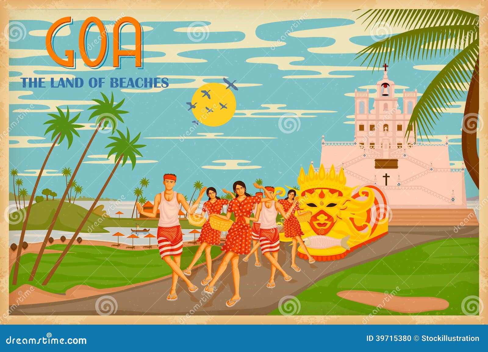 Goa Stock Illustrationer, Vektorer, & Clipart – (2,308 Stock ...