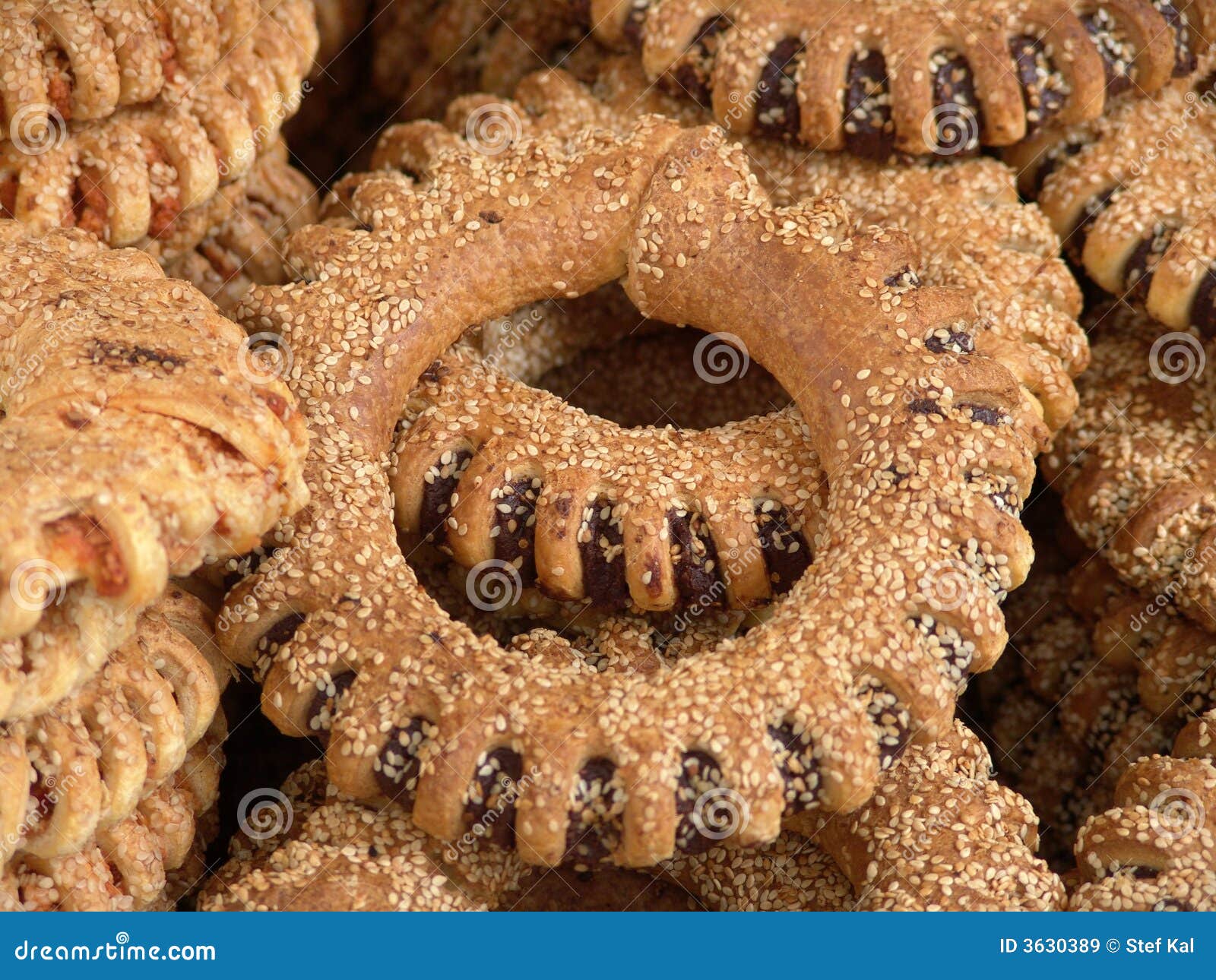 Kuluri with Chocolate stock image. Image of bagel, greek - 3630389