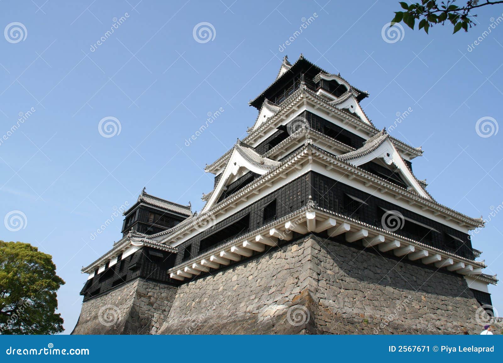 Kumamoto castle stock image. Image of japan, fortress - 2567671