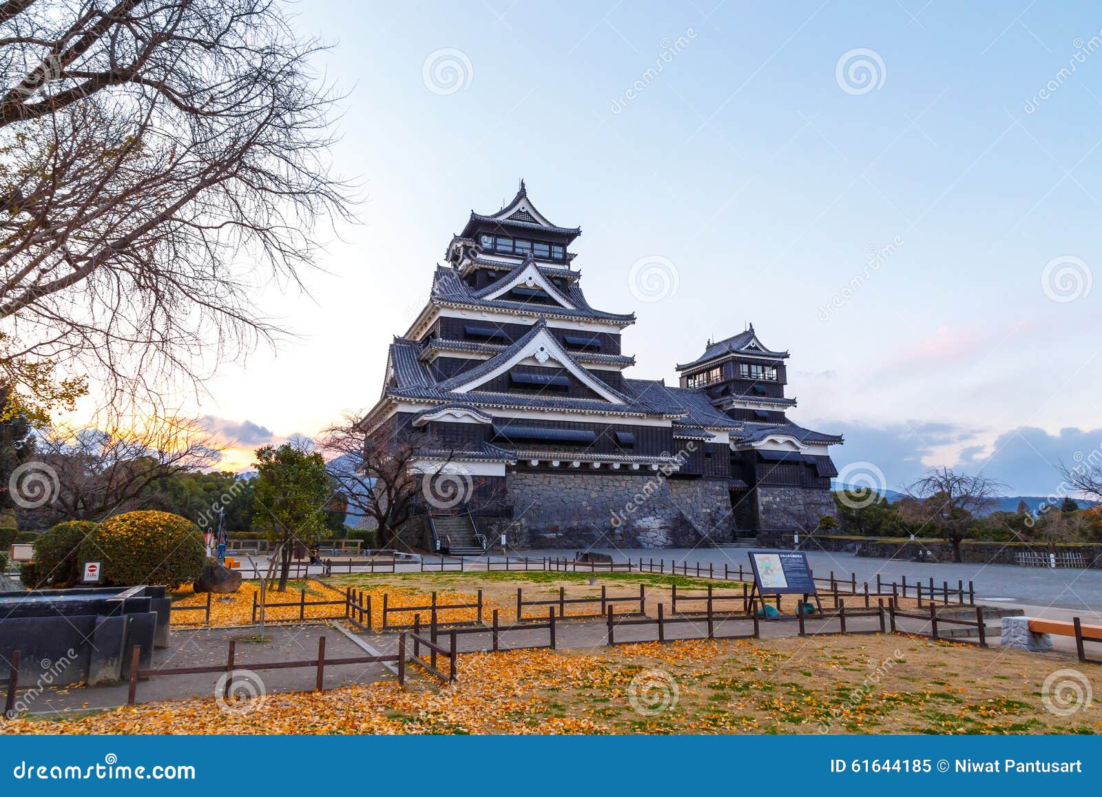 Kumamoto Castle stock image. Image of style, construction - 61644185
