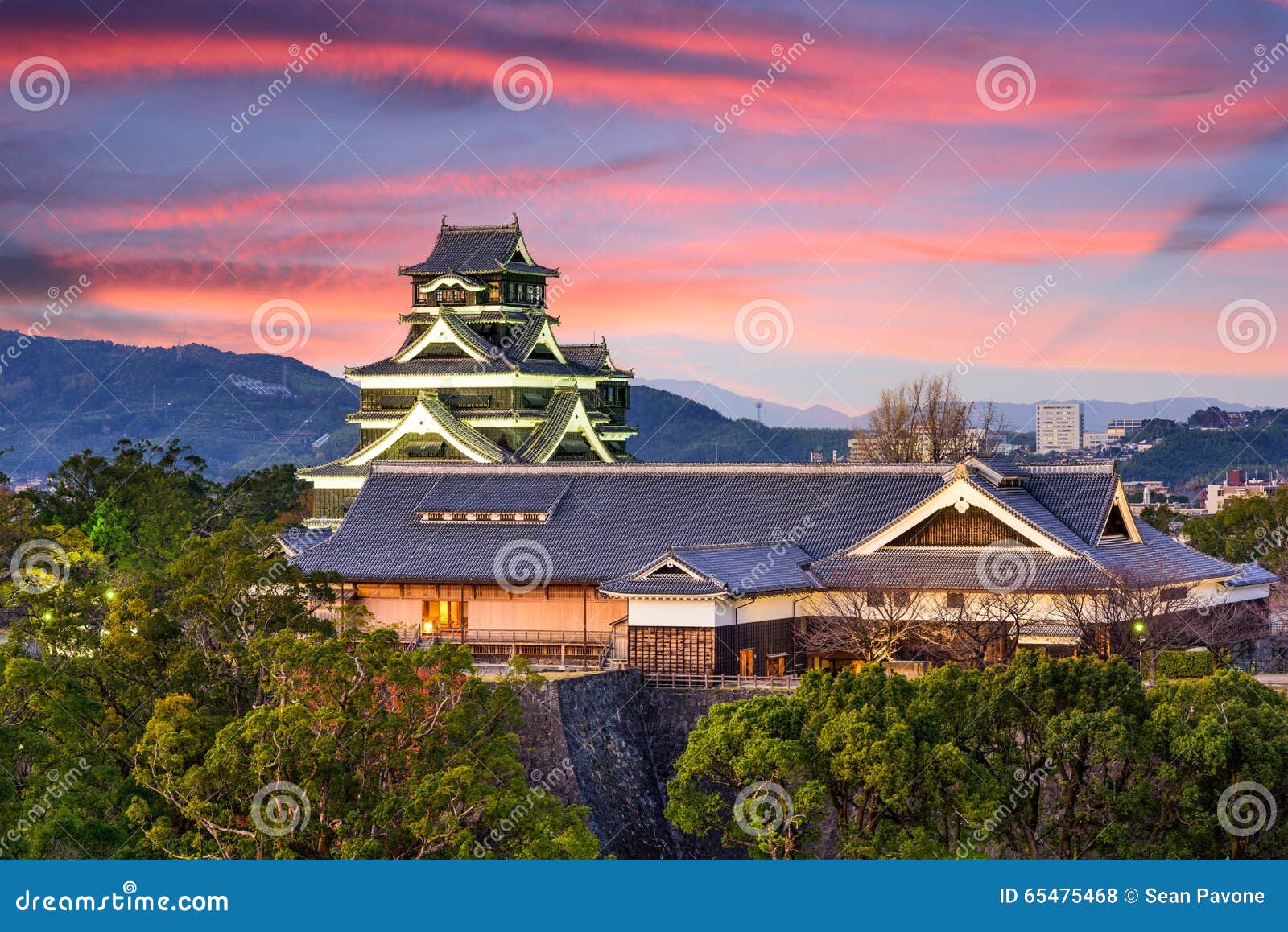 Kumamoto Castle Japan stock photo. Image of park, japan - 65475468