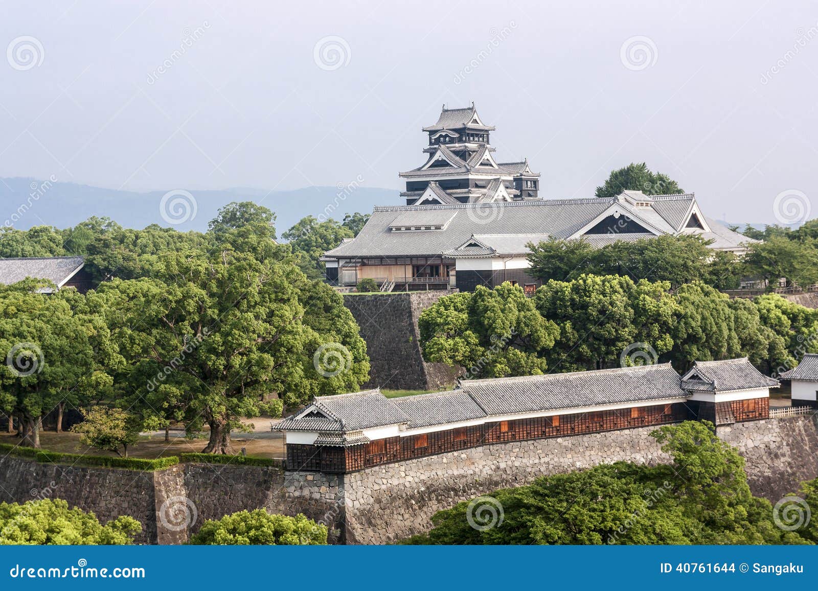 Kumamoto Castle - Kyushu, Japan Stock Photo - Image of historical ...
