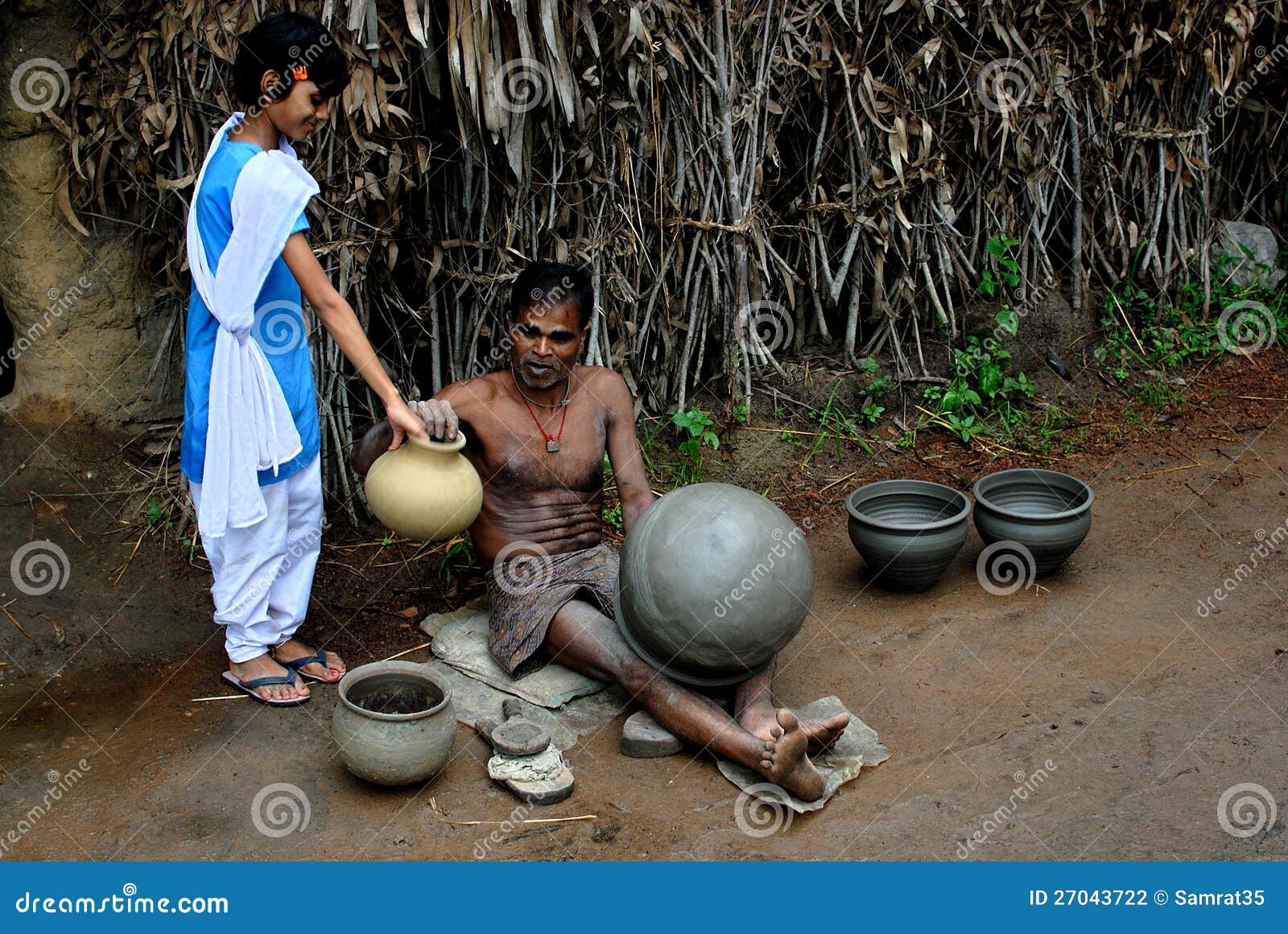 Kumhar(potter) editorial photography. Image of potter - 27043722