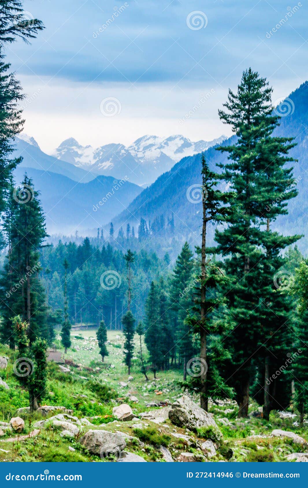 Kumrat Valley Beautiful Landscape Mountains View Stock Photo - Image of ...