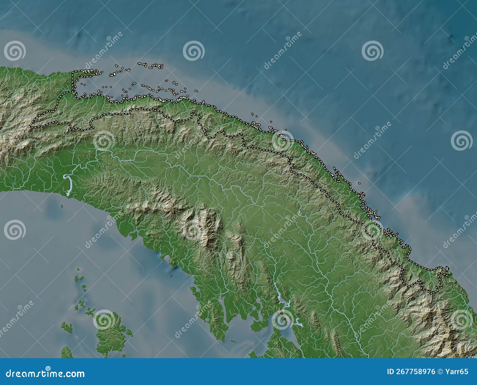 Kuna Yala, Panama. Wiki. No Legend Stock Illustration - Illustration of ...
