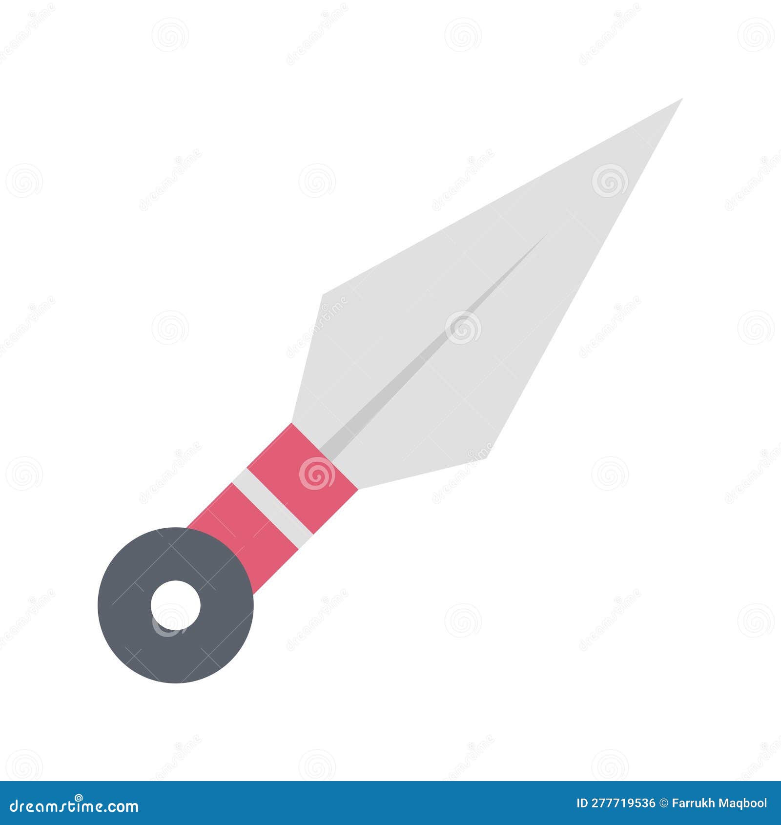 Kunai Icon Vector Image Stock Vector Illustration Of Concept 277719536