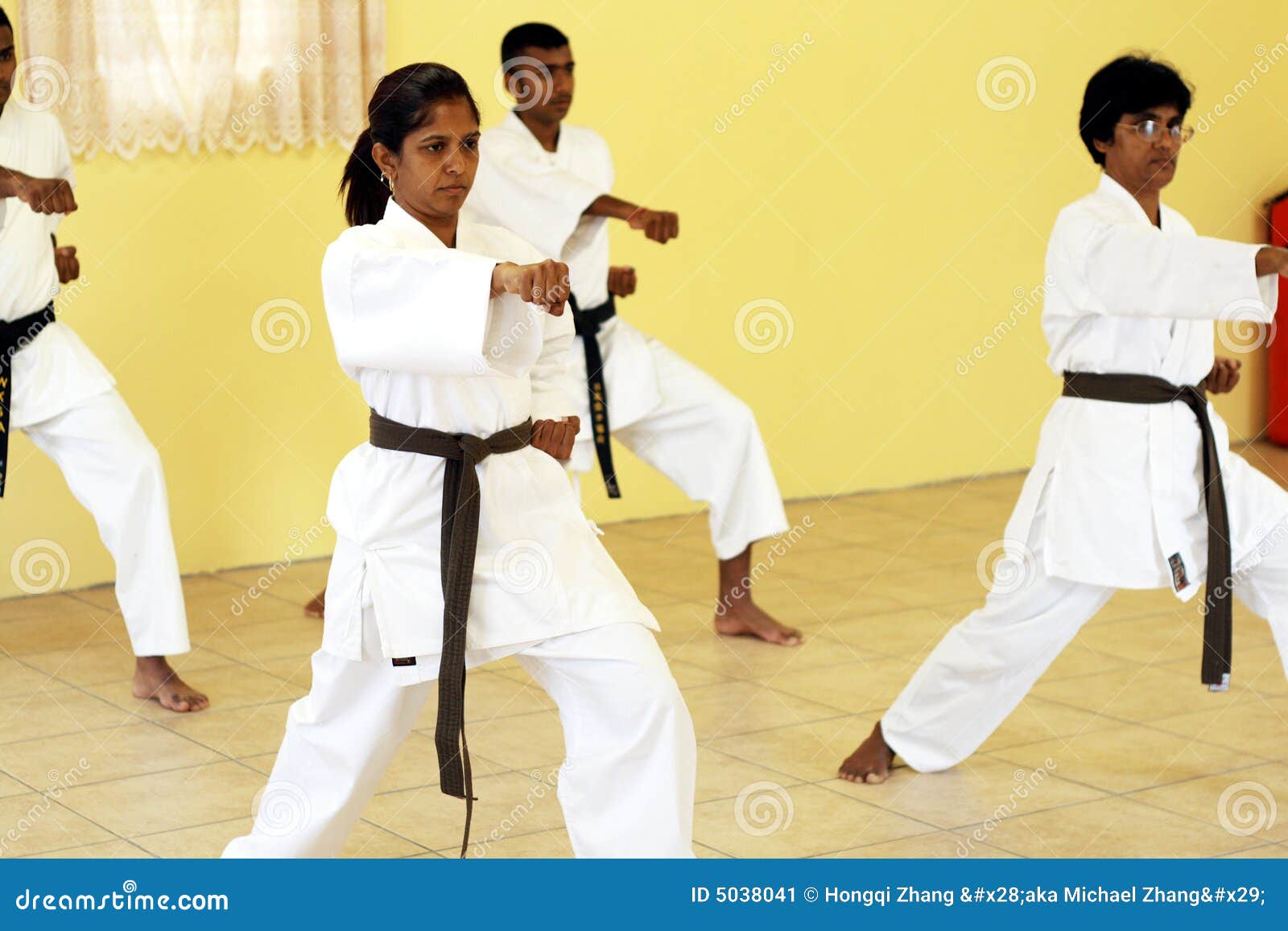 Kung fu stock image. Image of defense, female, girl, fight - 5038041