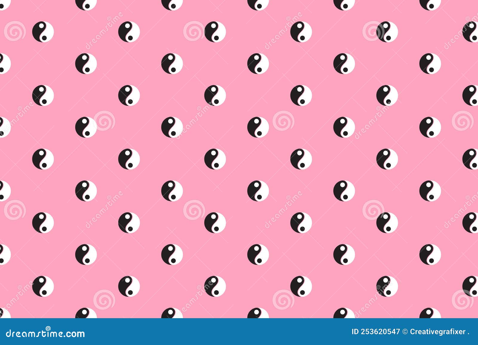 Kung Fu Logo Abstract Geometric Pattern in Pink Background Stock Vector ...