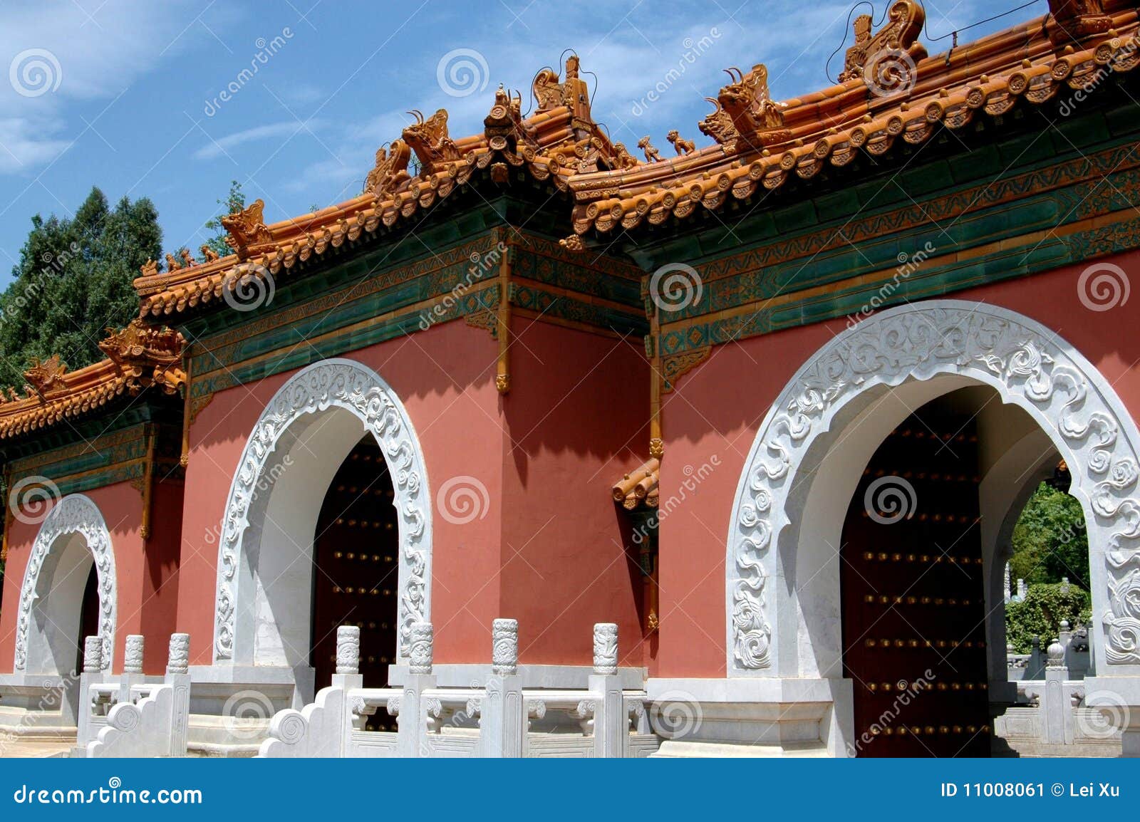Kunming, China: Entry Gate To Beijing Garden Stock Image - Image of ...