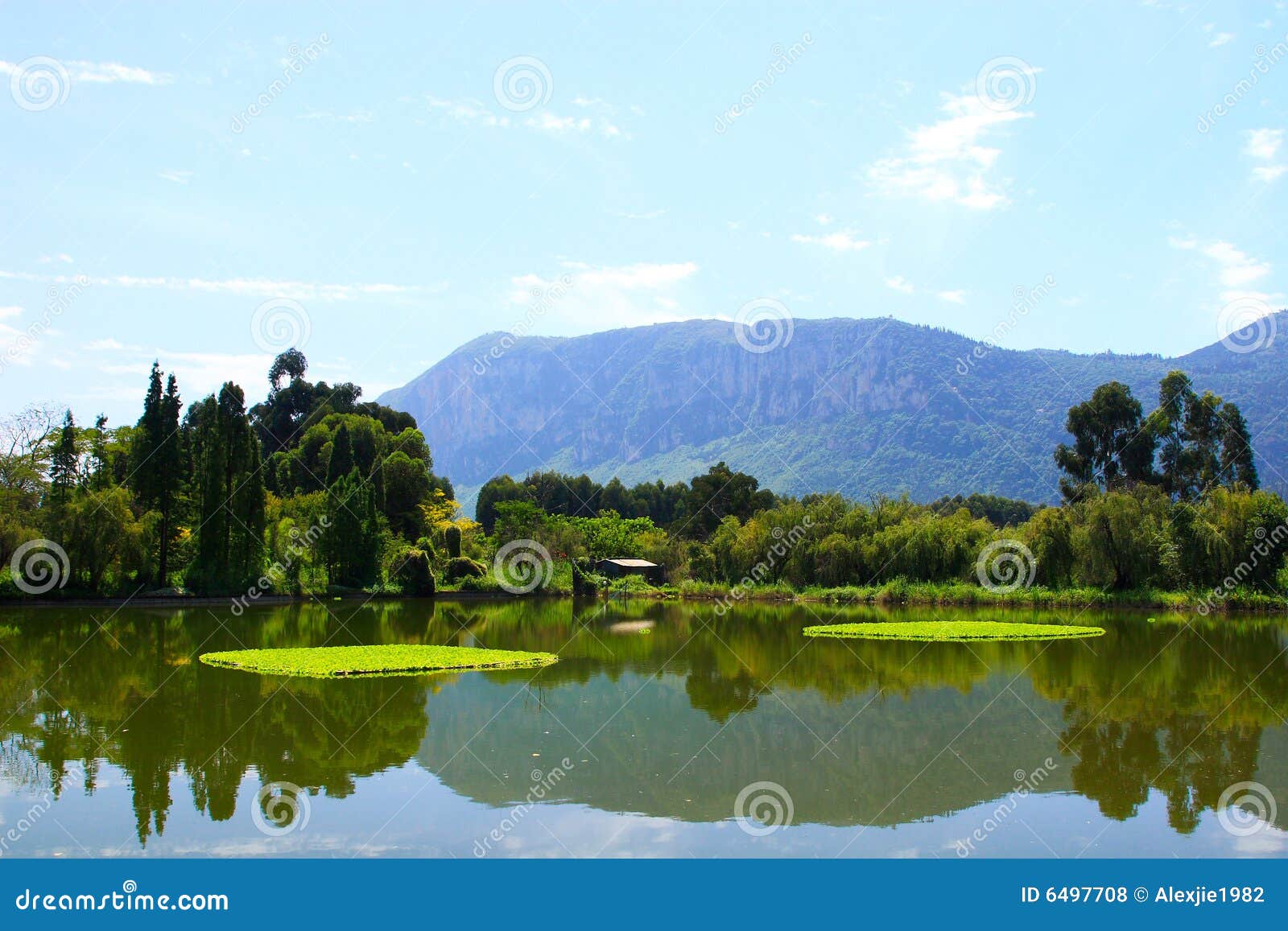 Kunming Nationality Village Stock Photo - Image of green, colorful: 6497708
