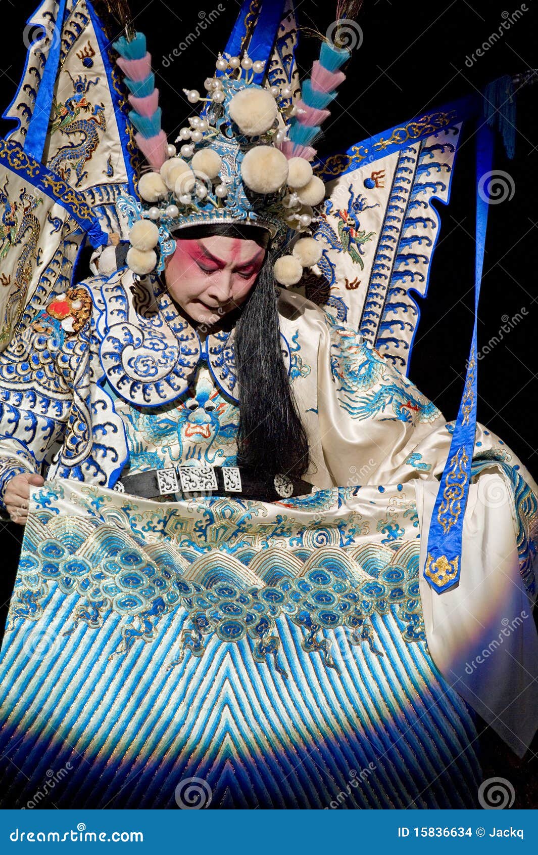 Kunqu Opera : Gongshunzidu editorial stock image. Image of actor - 15836634