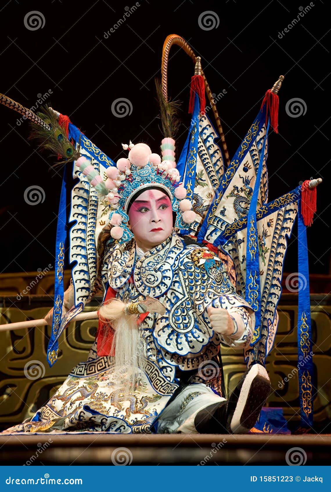 Kunqu Opera Gongshunzidu editorial stock photo. Image of finery - 15851223