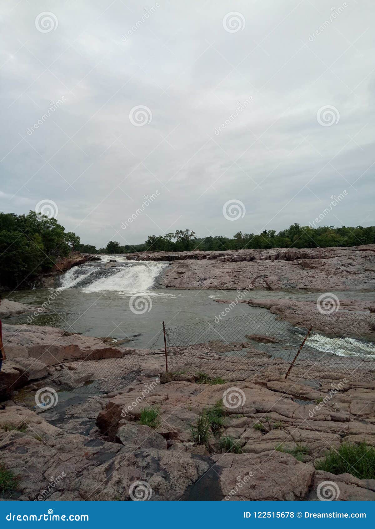 Kuntala waterfall stock photo. Image of india, telangana - 122515678