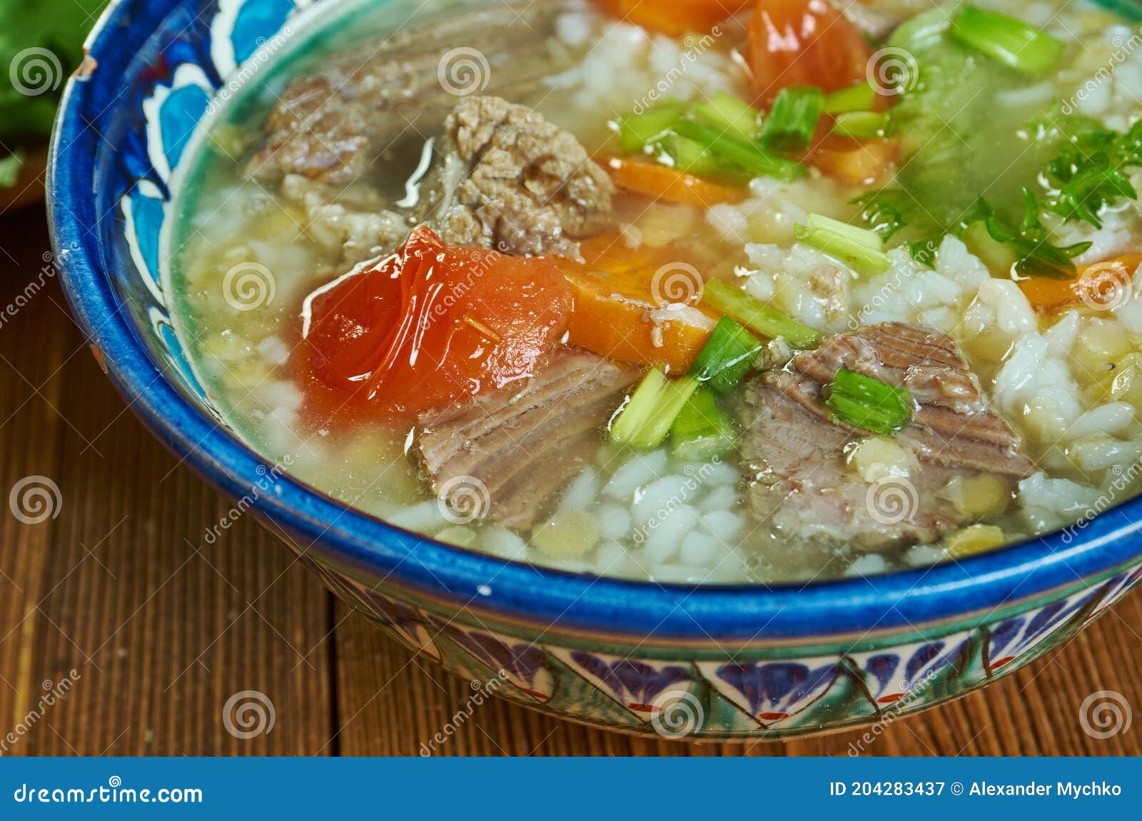 Kurban chorba stock image. Image of bulgarian, kyrgyzstan - 204283437