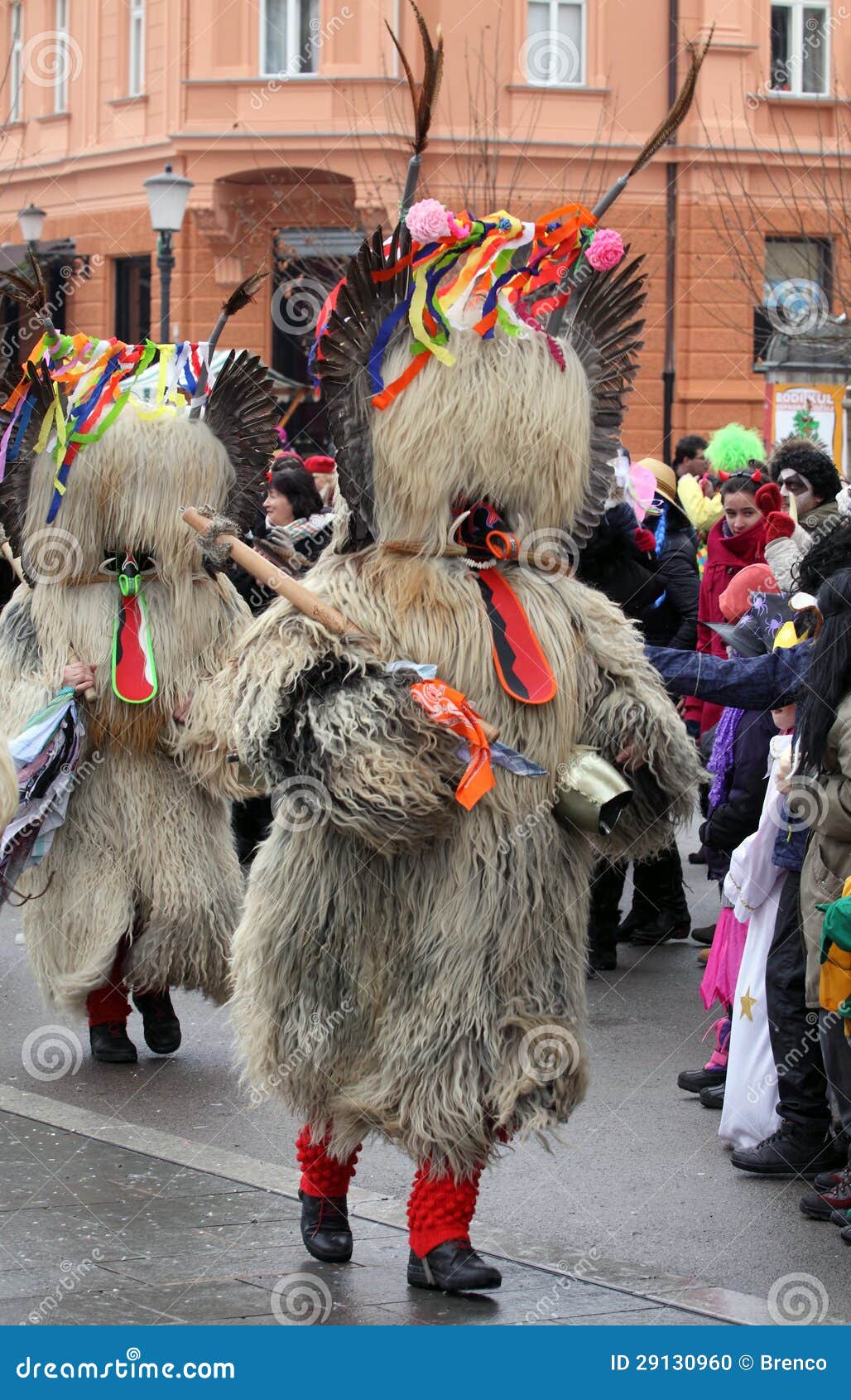 Kurent editorial image. Image of carnival, slovenia, slovenija - 29130960