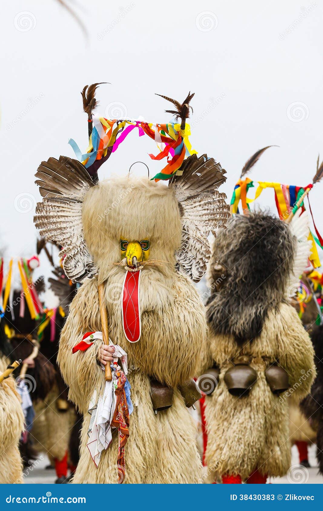 Kurent stock image. Image of grotesque, paganism, ancient - 38430383