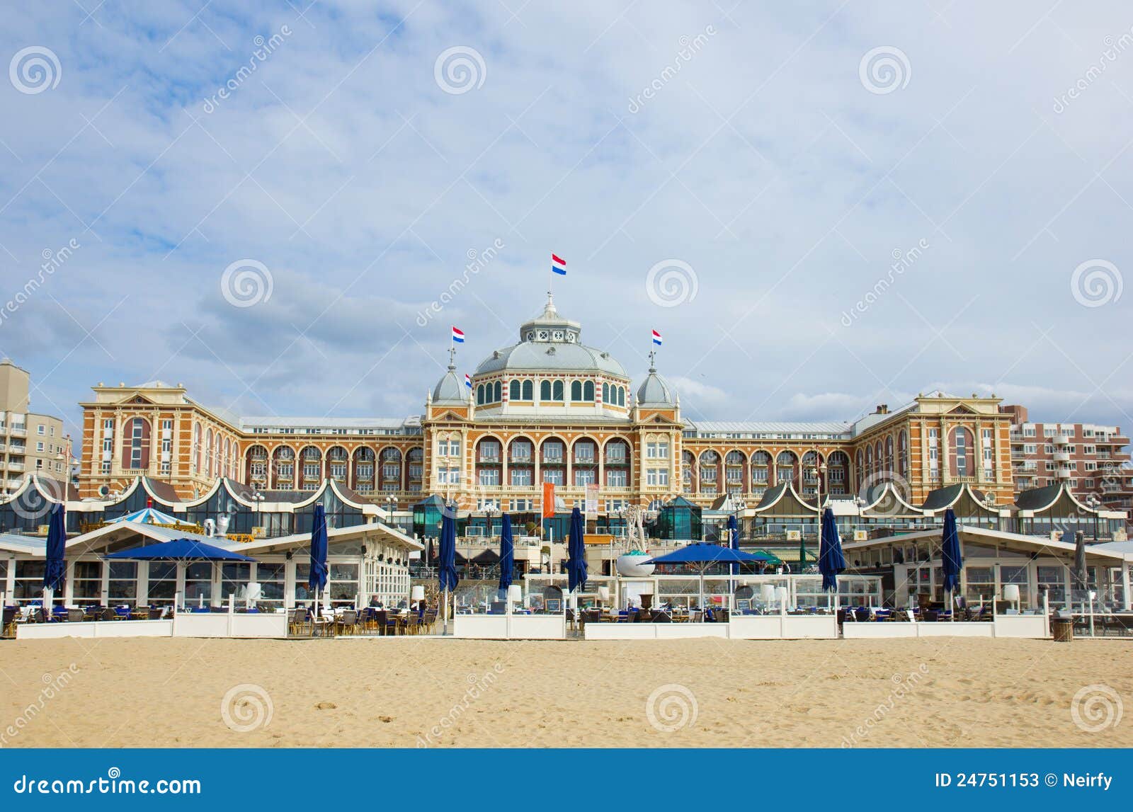 Kurhaus, Den Haag, Holland stockbild. Bild von holland - 24751153