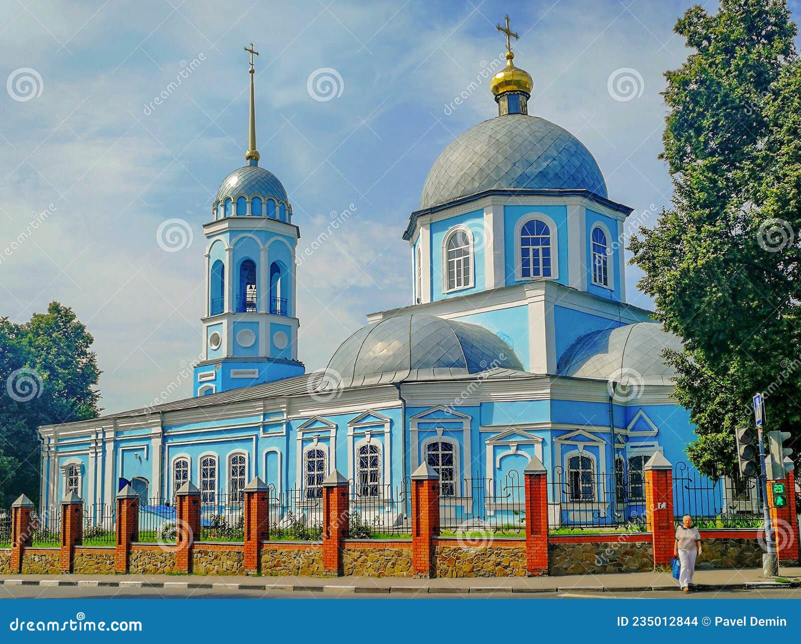 Orthodox Church in Kursk City Editorial Stock Image - Image of ...