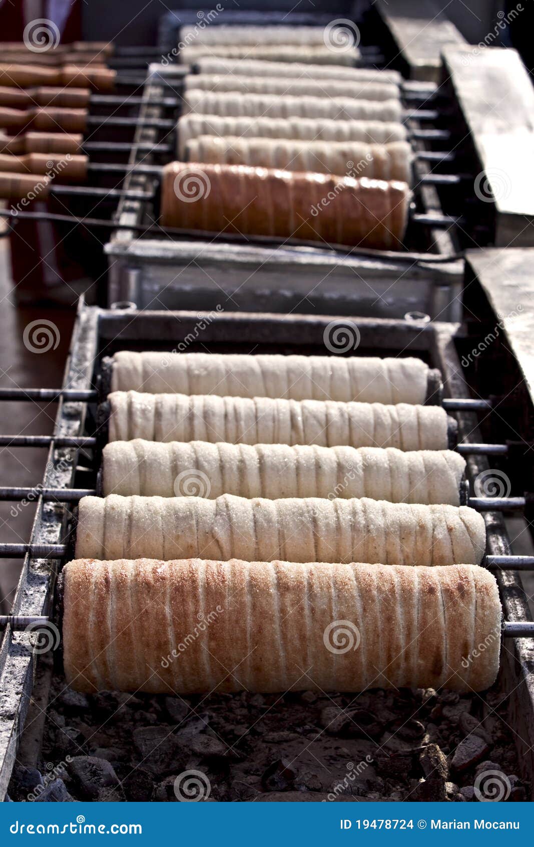 Kurtos kalacs stock photo. Image of kalacs, salt, kurtos - 19478724