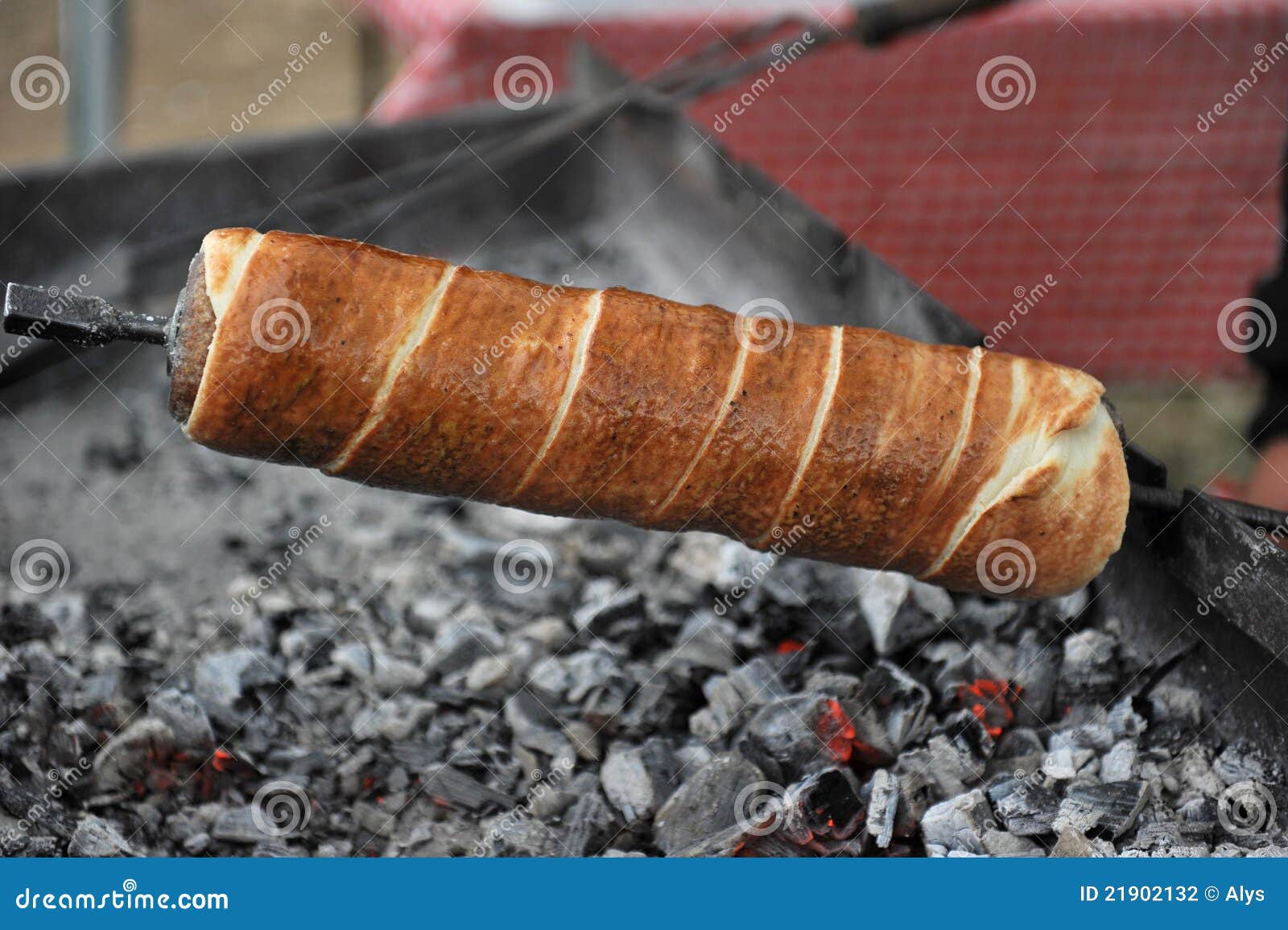 Kurtos kalacs stock photo. Image of dinner, fast, prepare - 21902132