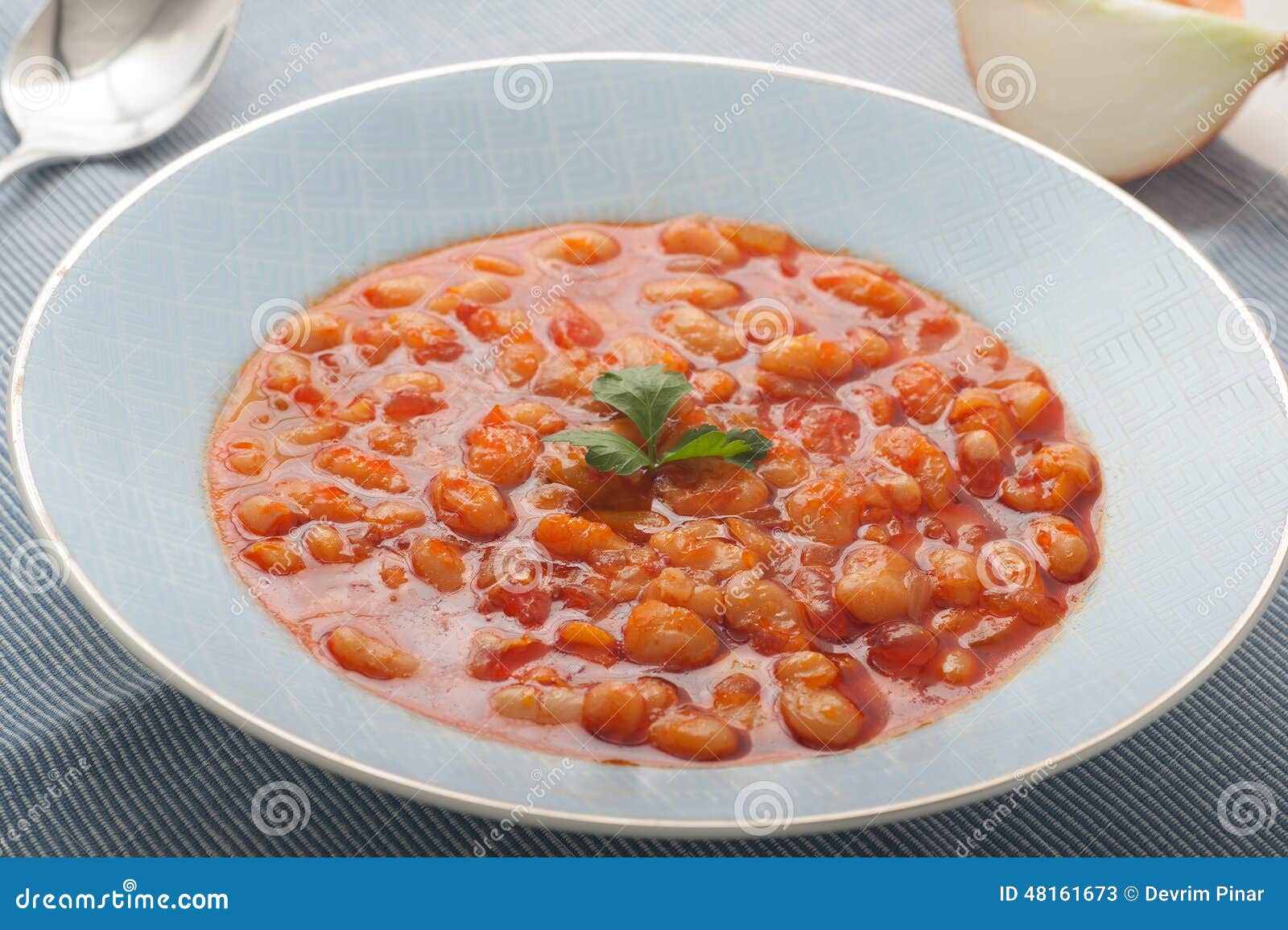 Kuru Fasulye stock afbeelding. Image of hutspot, uien - 48161673