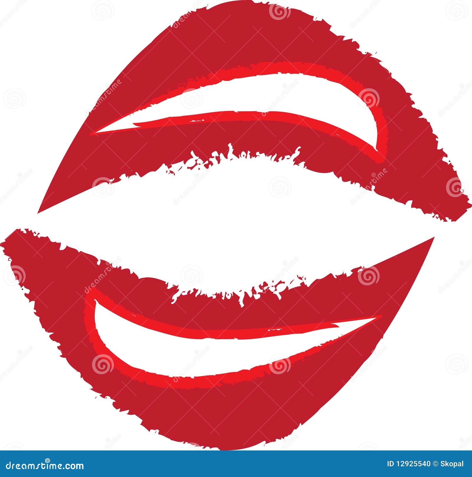 Kus vector illustratie. Illustration of cirkel, contour - 12925540