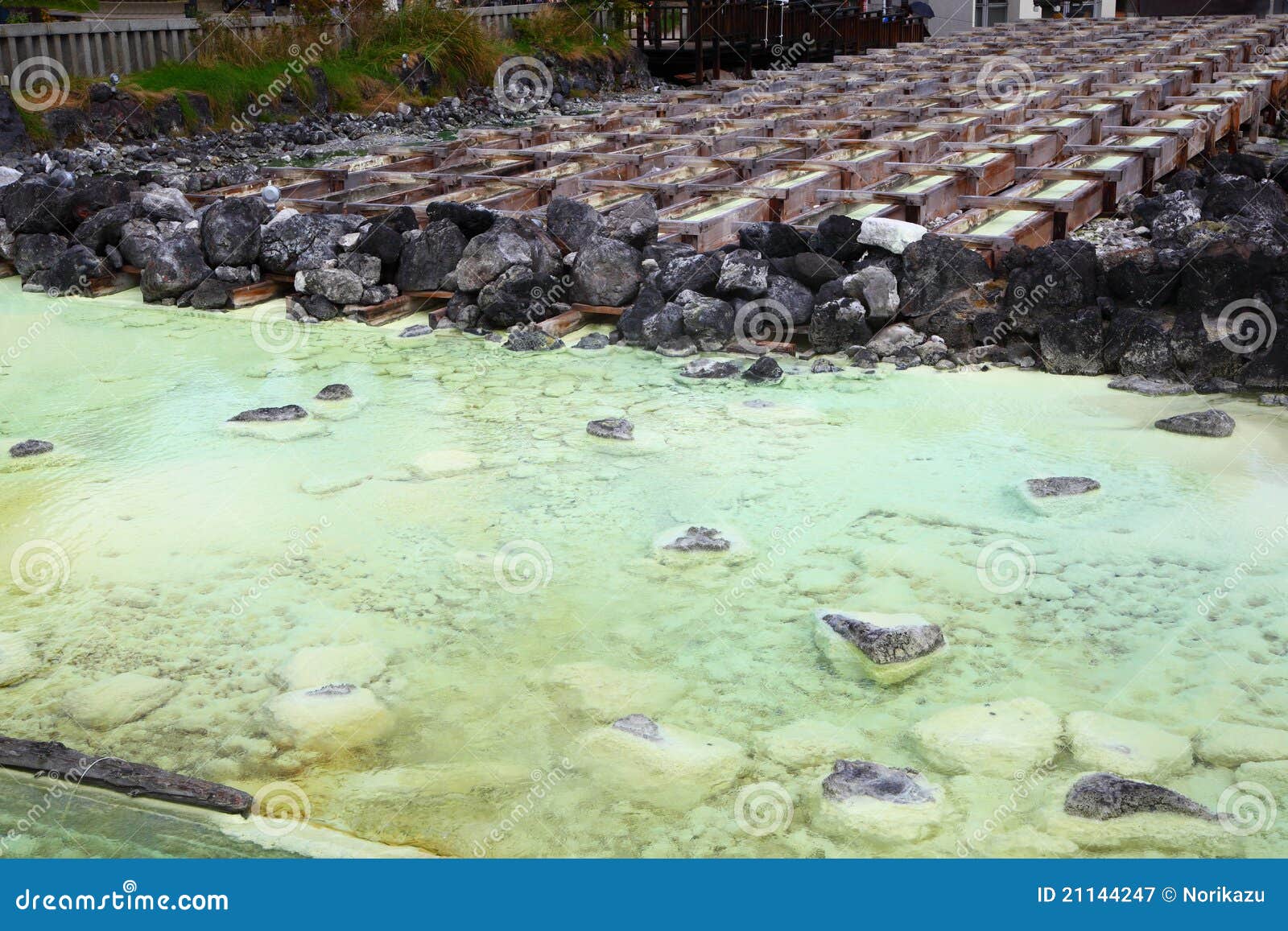 Kusatsu Hot Spring in Japan Stock Image - Image of kusatsu, water: 21144247