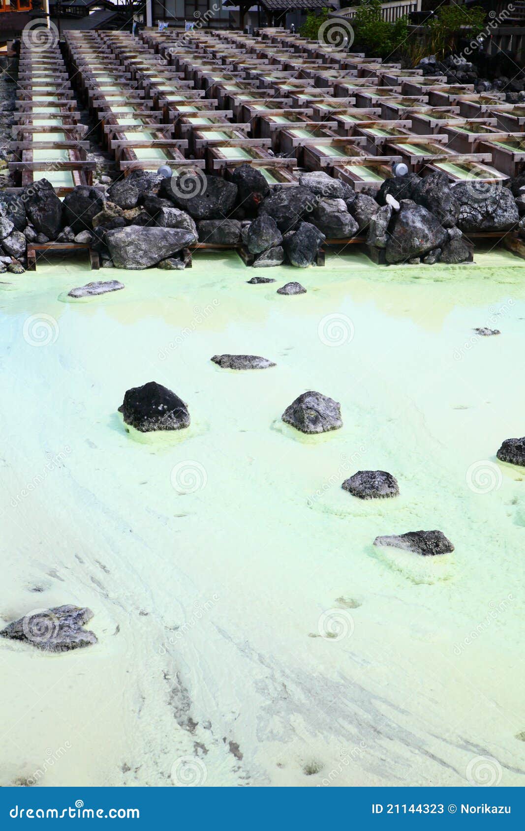 Kusatsu Hot Spring in Japan Stock Image - Image of onsen, spring: 21144323