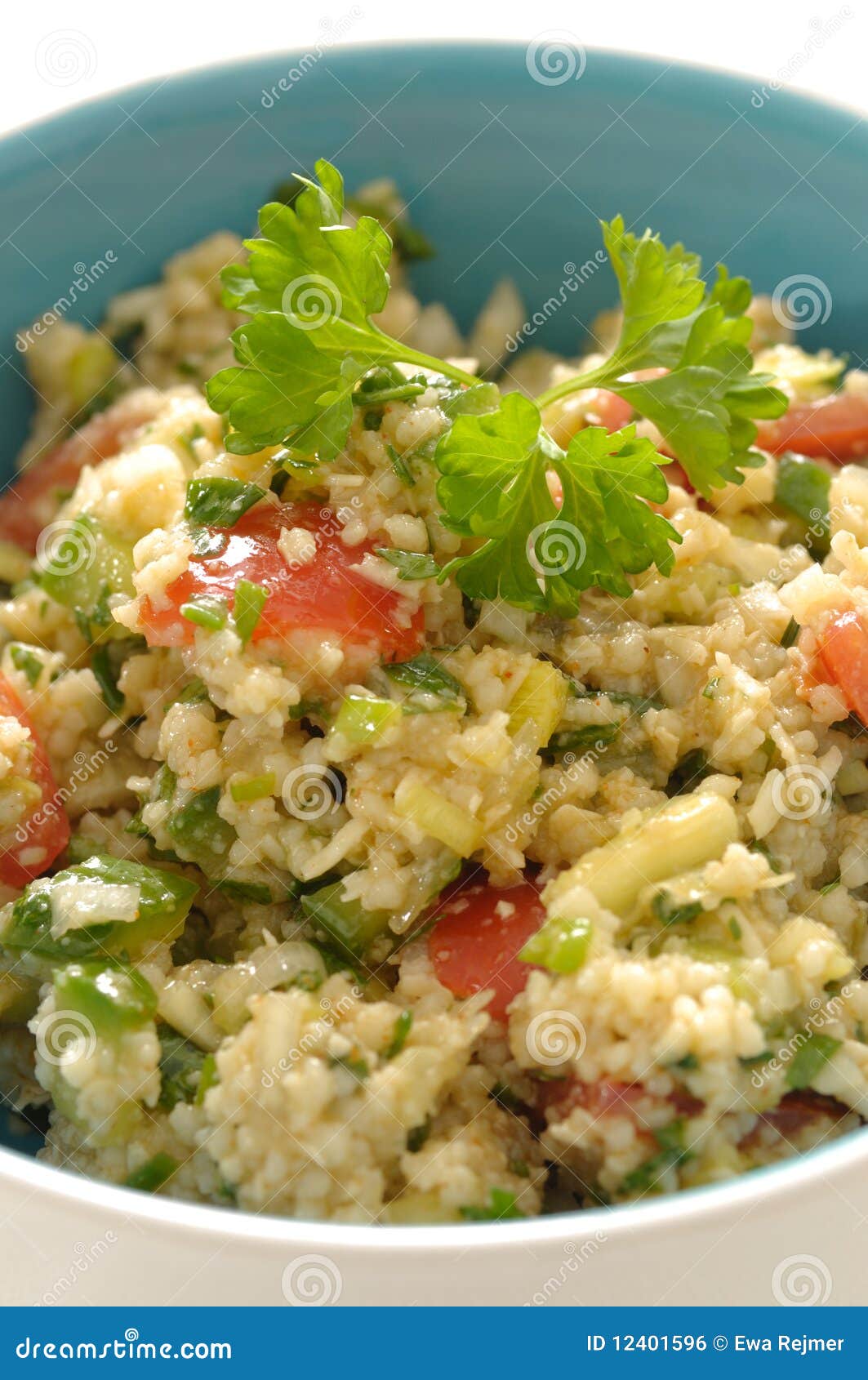 Kuskus Salad stock photo. Image of food, cuscus, recipe - 12401596