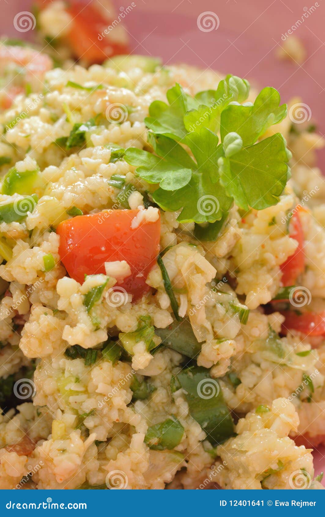 Kuskus Salad stock image. Image of kuskus, cuscus, starter - 12401641