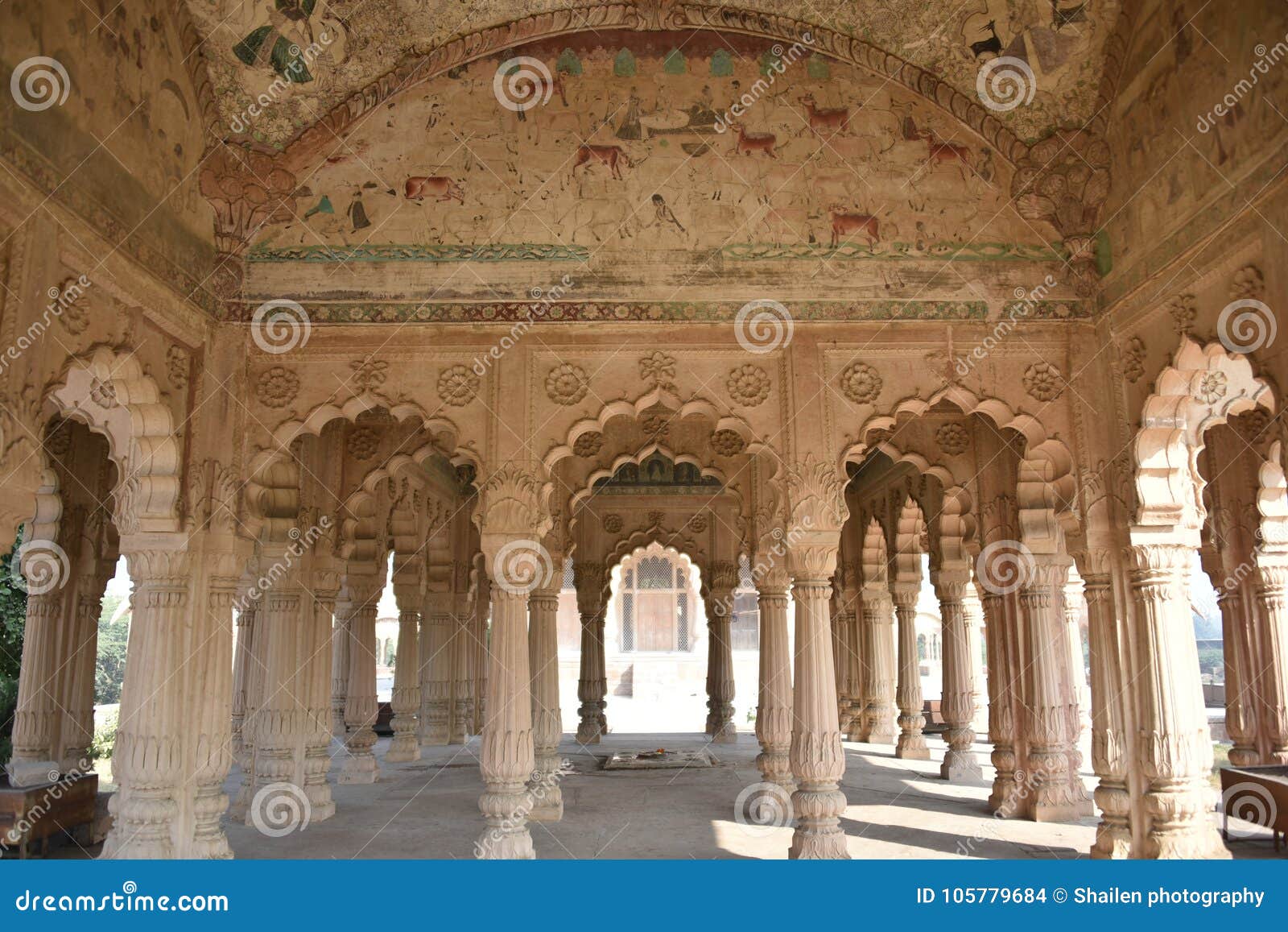 Kusum Sarovar, Mathura, India Stock Photo - Image of holy, place: 105779684