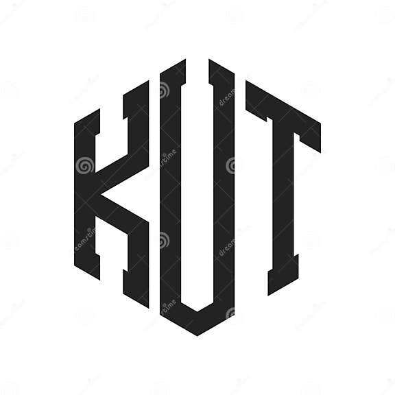 KUT Logo Design. Initial Letter KUT Monogram Logo Using Hexagon Shape ...