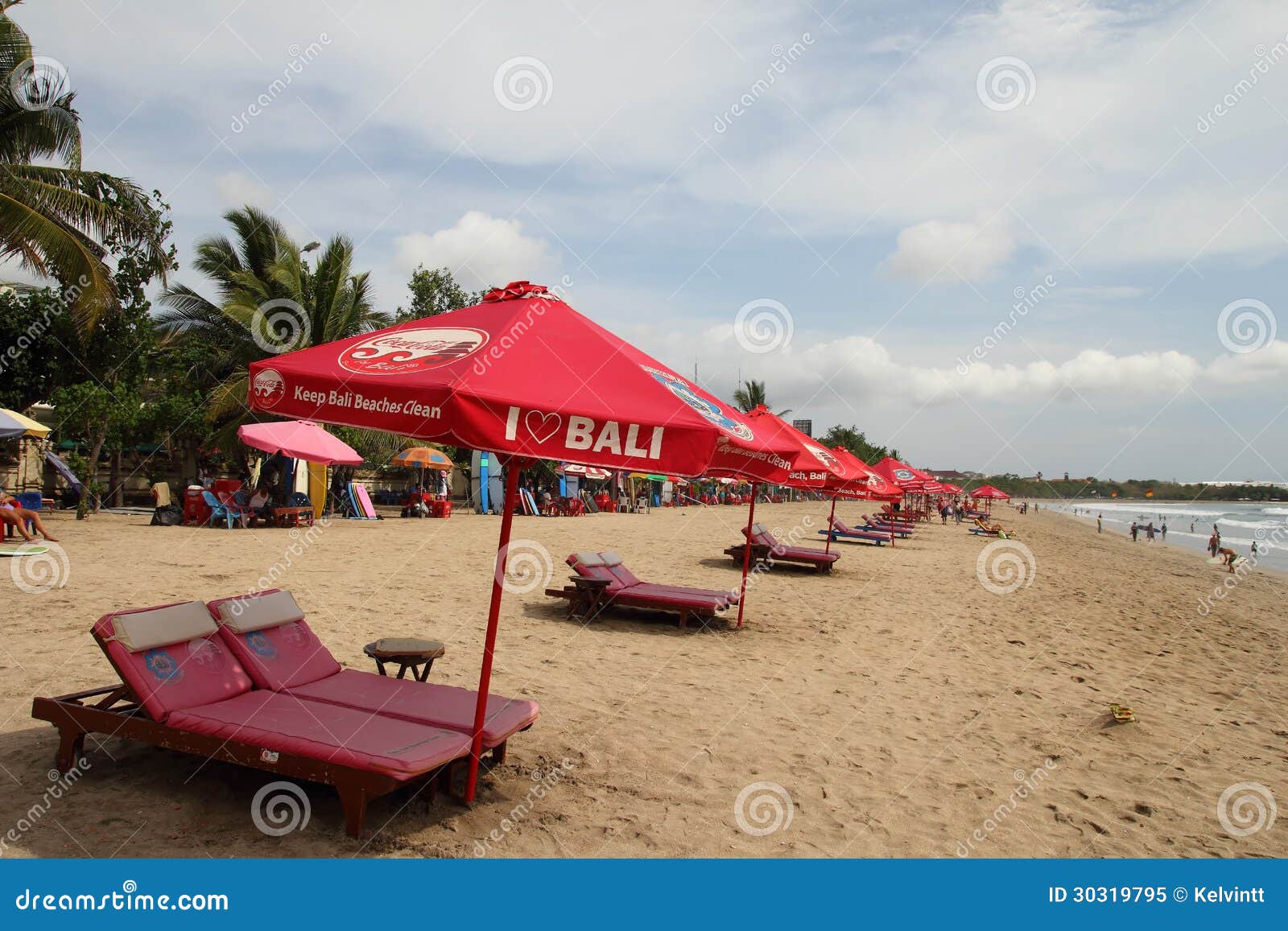 Kuta Beach, Bali editorial image. Image of bali, holiday - 30319795