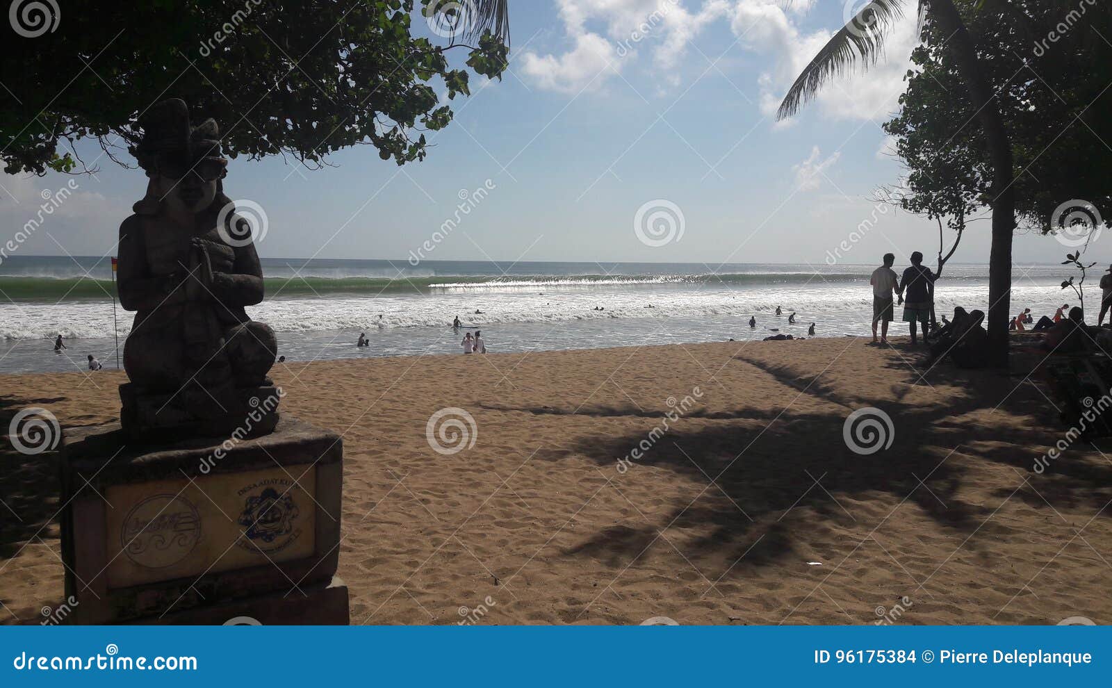 Kuta beach editorial stock image. Image of sand, bali - 96175384