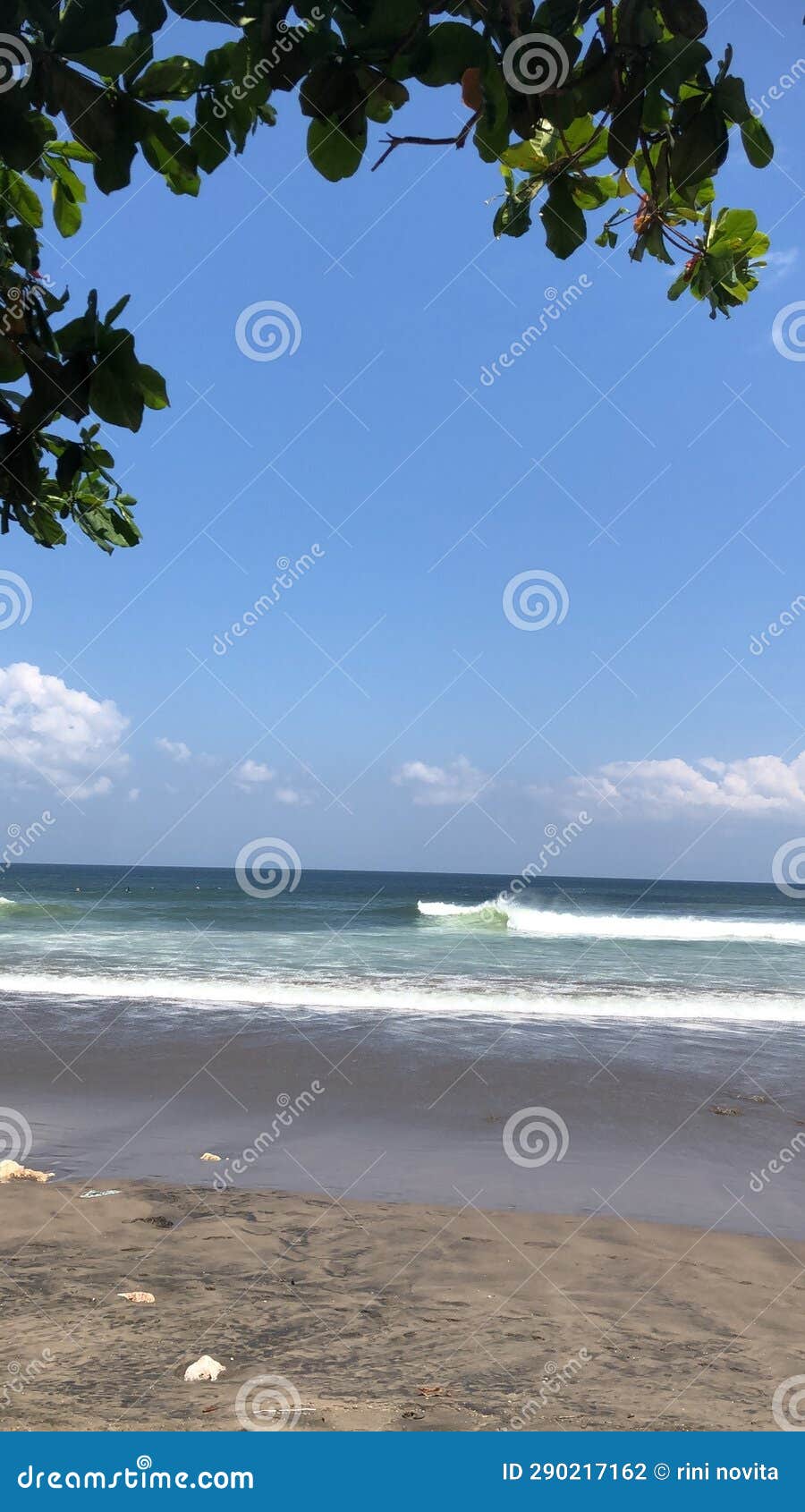 Kuta Beach stock photo. Image of located, bali, place - 290217162