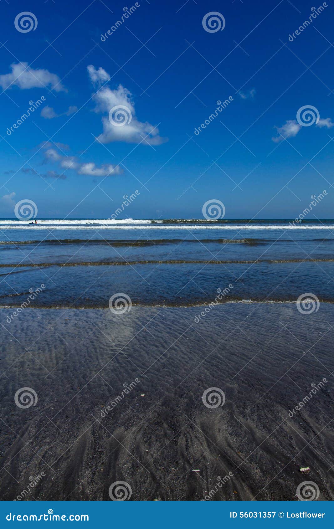 Kuta beach stock image. Image of scenery, paradise, background - 56031357