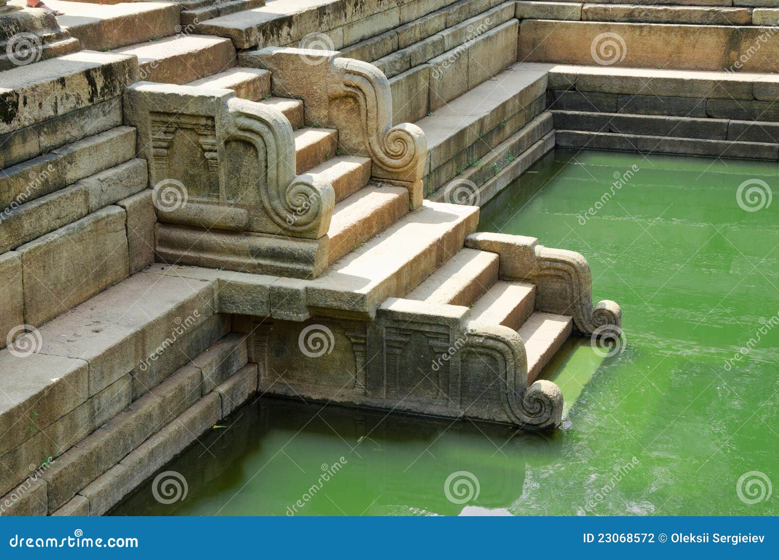 Kuttam Pokuna (Twin Ponds) stock photo. Image of construction - 23068572