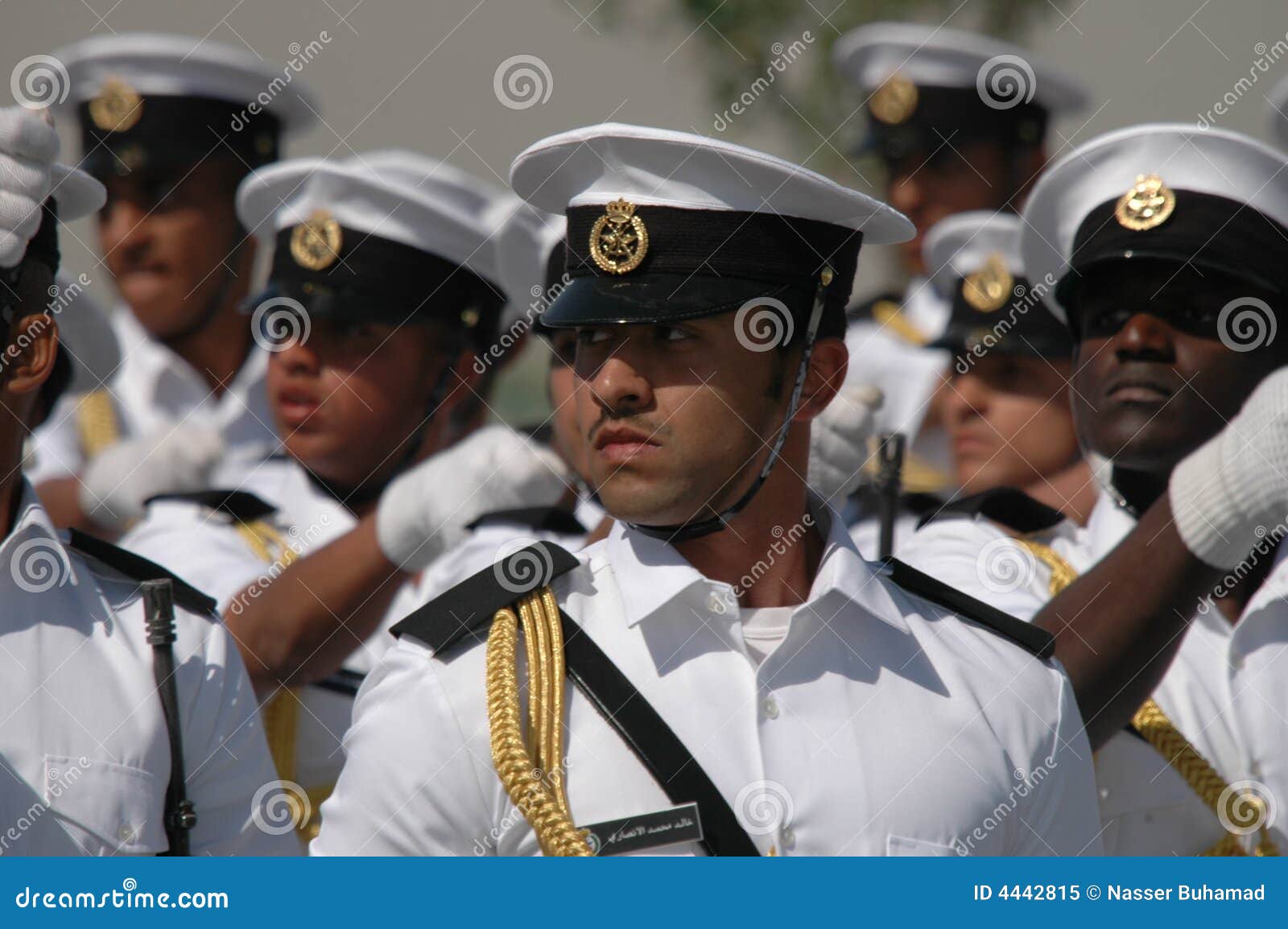 Kuwait Army Show editorial image. Image of faces, rifles - 4442815