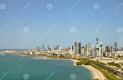 Kuwait City stock photo. Image of shuwaikh, modern, city - 20494260