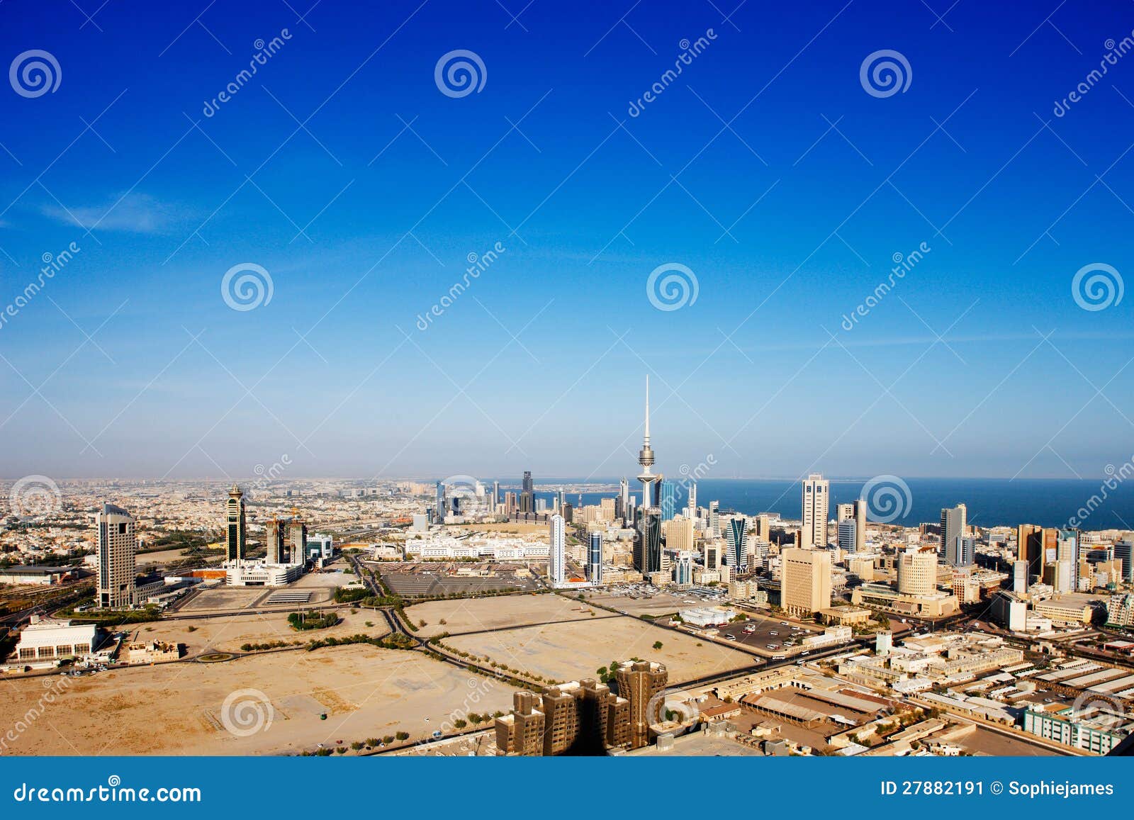 Kuwait City Has Embraced Contemporary Architecture Stock Image - Image ...