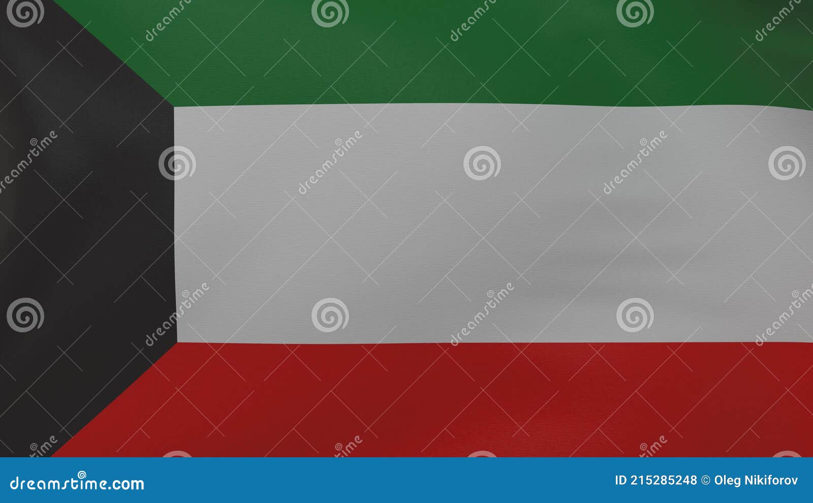 Kuwait flag texture stock illustration. Illustration of national ...