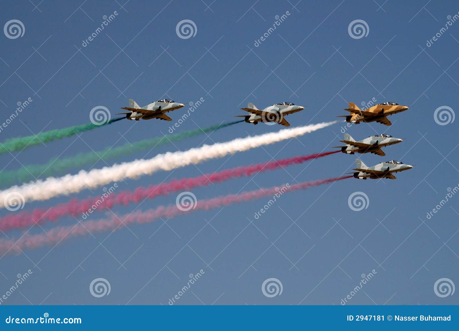 Kuwait flage by airforce stock image. Image of army, military - 2947181
