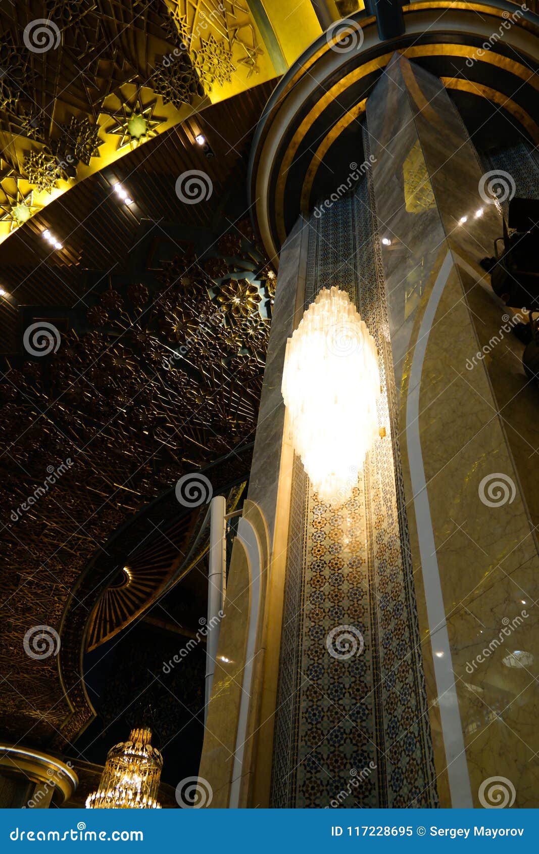 Kuwait Grand Mosque Interior, Kuwait-city, Kuwait Editorial Image ...