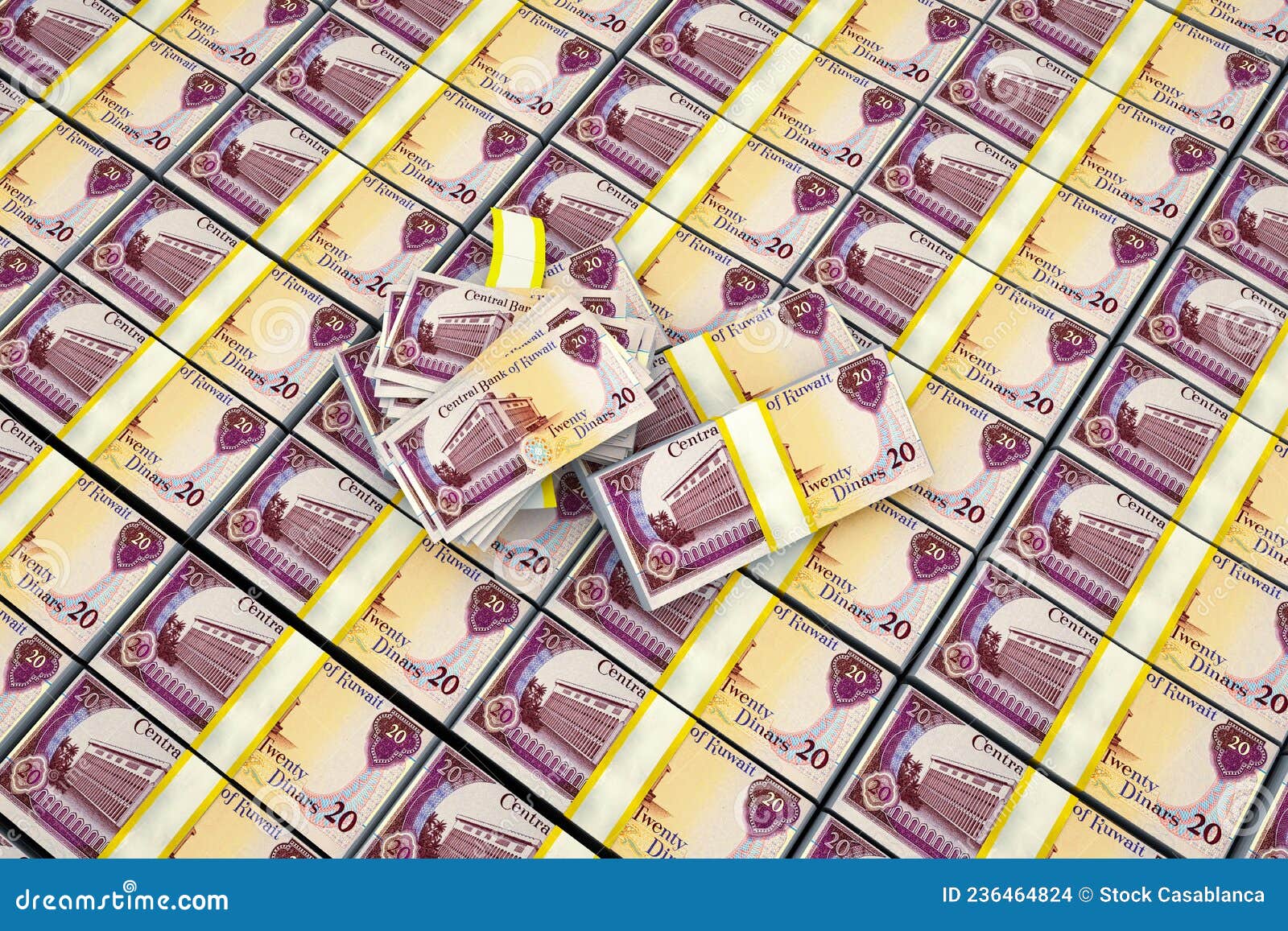 Kuwait KWD Banknote As Background Wallpaper Using 20 KWD Twenty Dinars ...