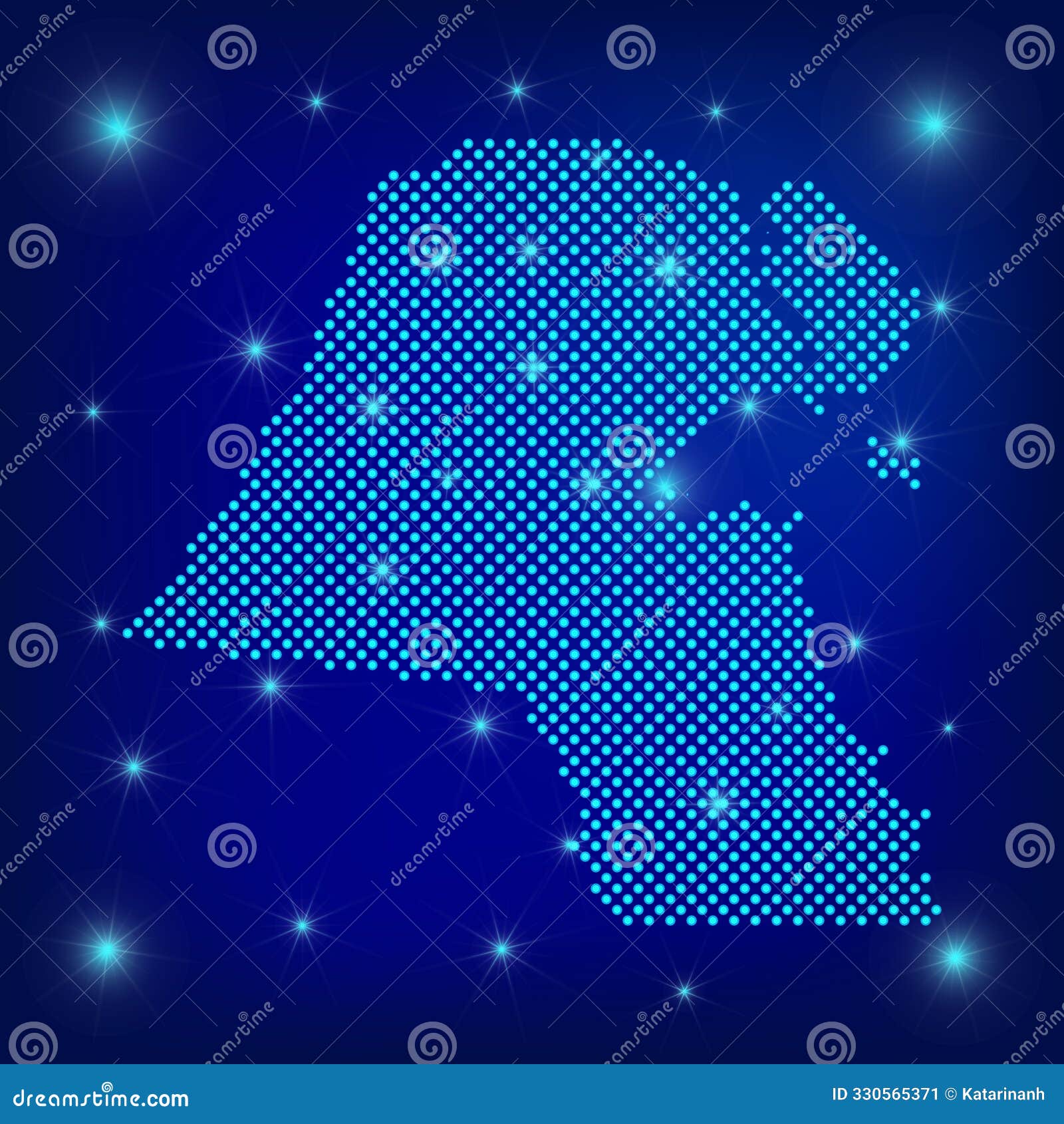 Futuristic Kuwait Skyline With Vibrant Sunset And Modern Bridge Royalty ...