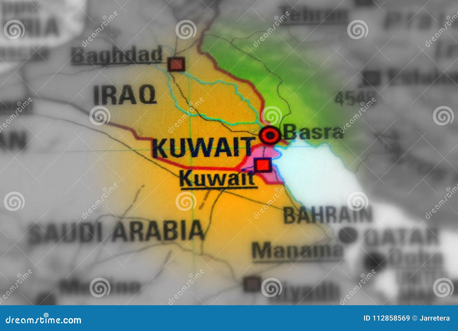 State of Kuwait stock image. Image of detailed, land - 112858569