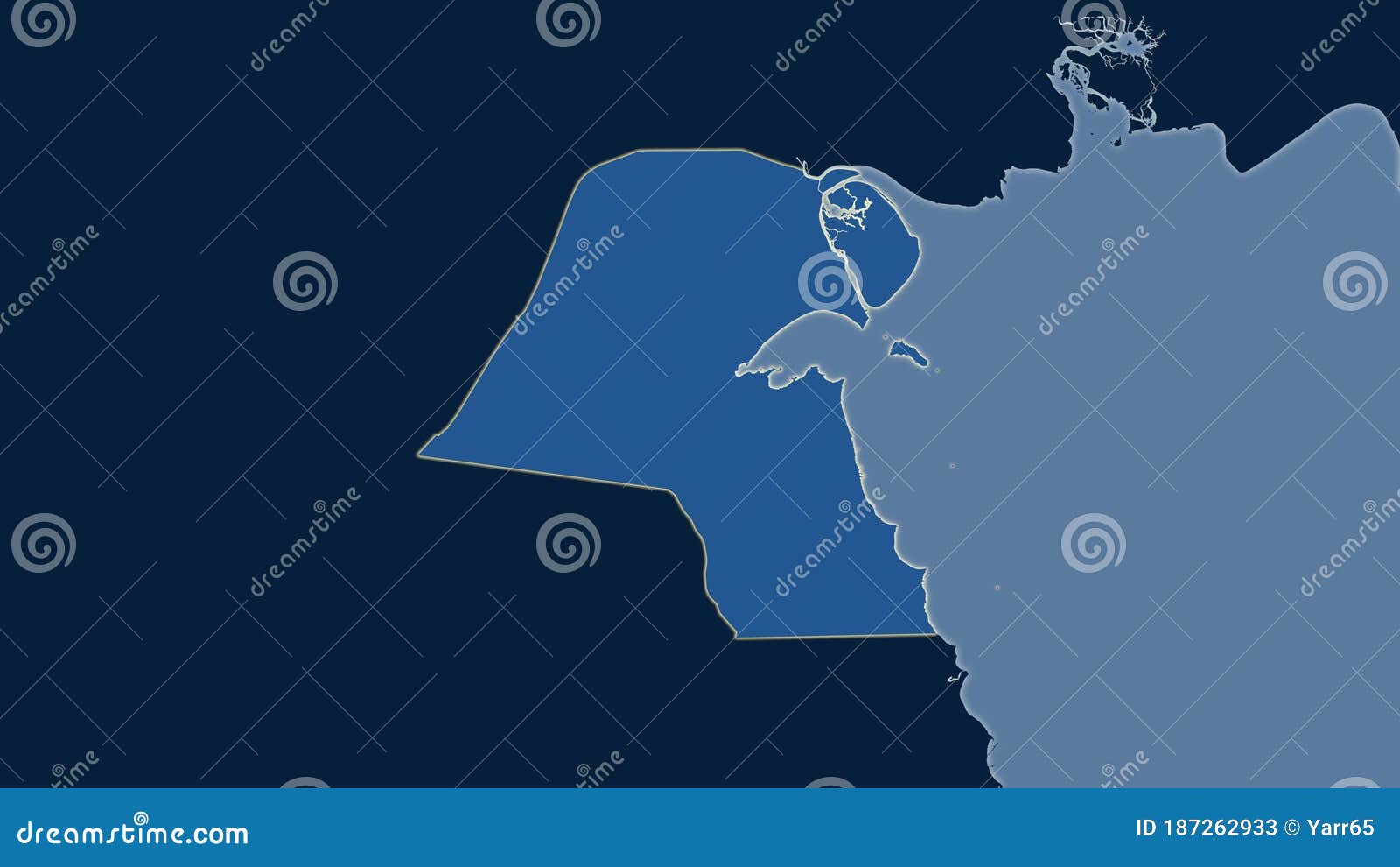 Kuwait - Solid. Composition Stock Illustration - Illustration of ...