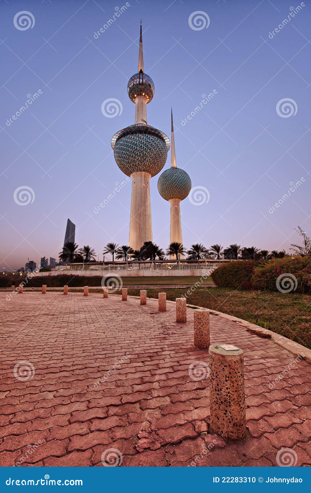 Kuwait Towers Fireworks Royalty-Free Stock Photo | CartoonDealer.com ...